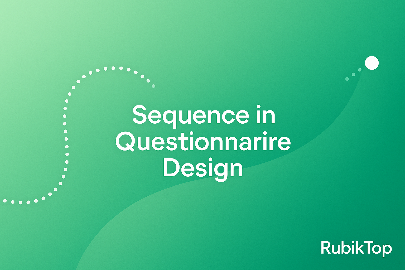 Sequence Matters in Questionnaire Design for Better Insights